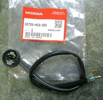 Honda Tail Light Socket TRX125 TRX250R/X TRX300EX TRX400EX OEM 33720 ...