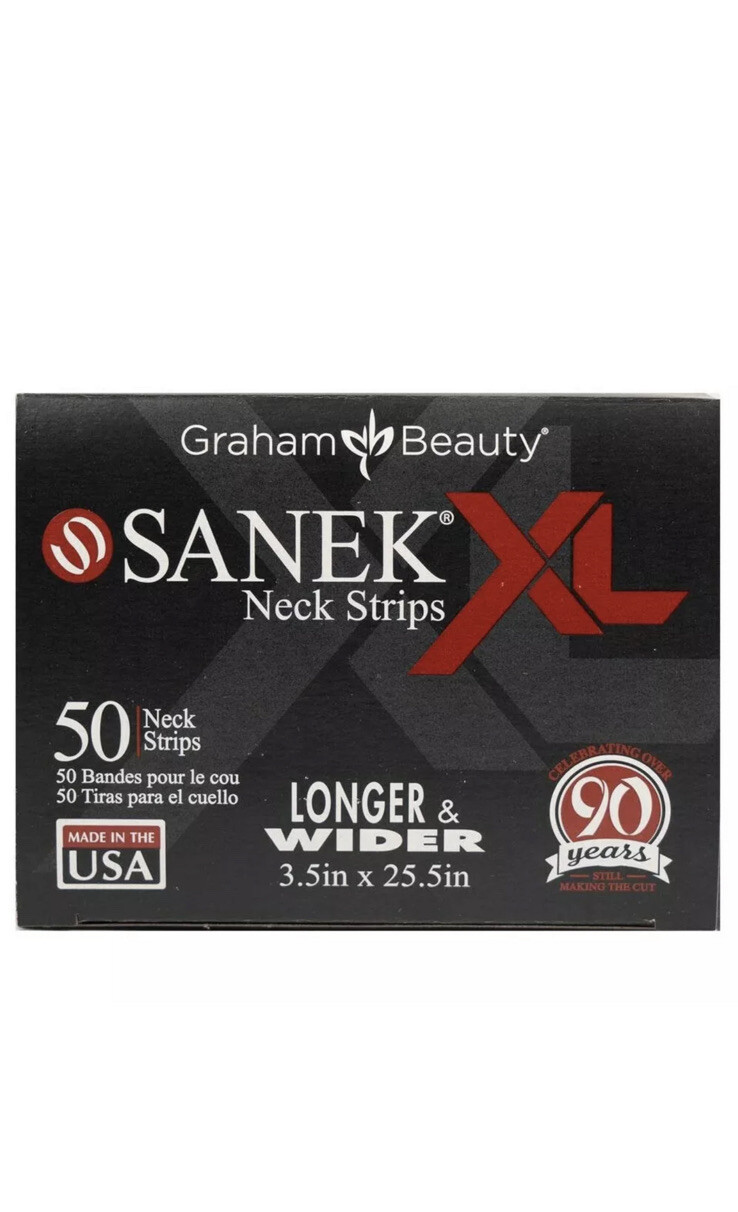 Graham Professional Sanek Extra Large Barber Neck Strips 50 Strips per ...