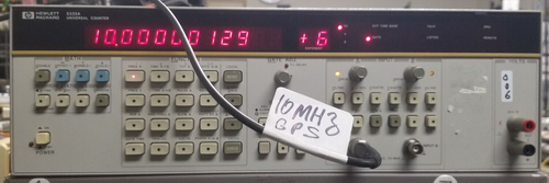 HP 5335A Universal Counter Opt 010 TESTED! Time Interval measurements ...