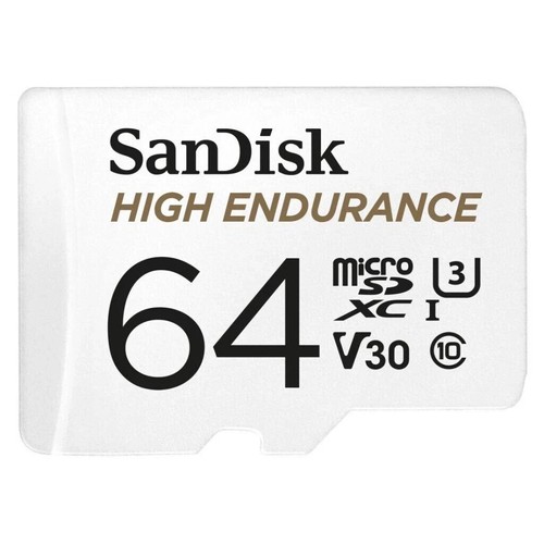 Sandisk High Endurance - Flash Memory Card - 64 GB MICRO SD CARD | eBay