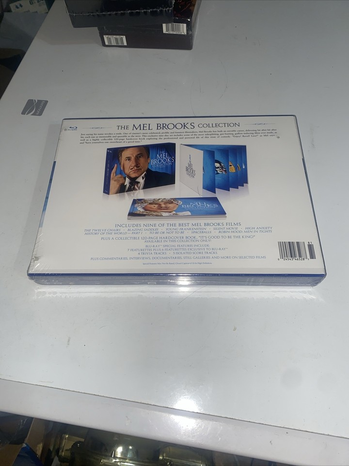 The Mel Brooks Collection Blu-ray Disc - 9-Disc Set With Book Sealed ...