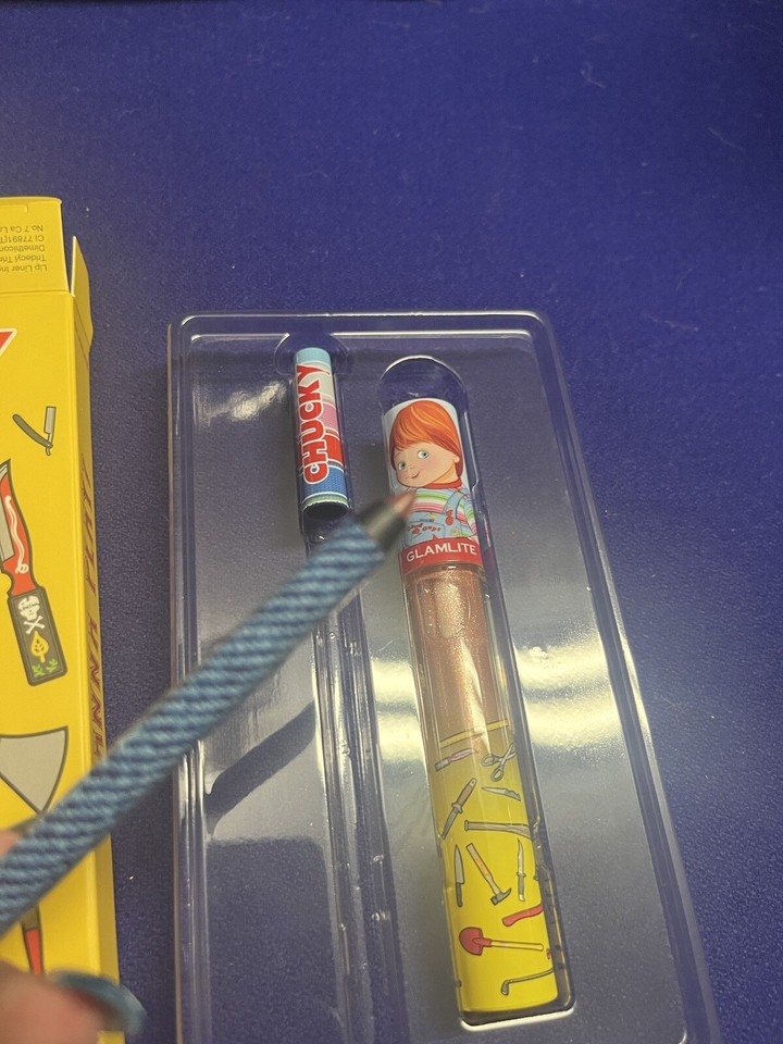 Glamlite x Chucky Child's Play Lip Kit IT'S SHOWTIME LE New in Box | eBay