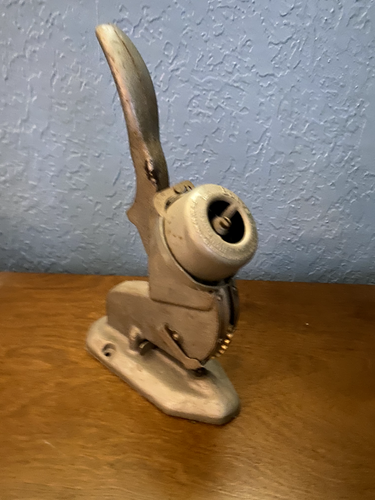 Vintage Bates Eyelets Automatic Eyeleter Hand Press Punch Press Tool | eBay