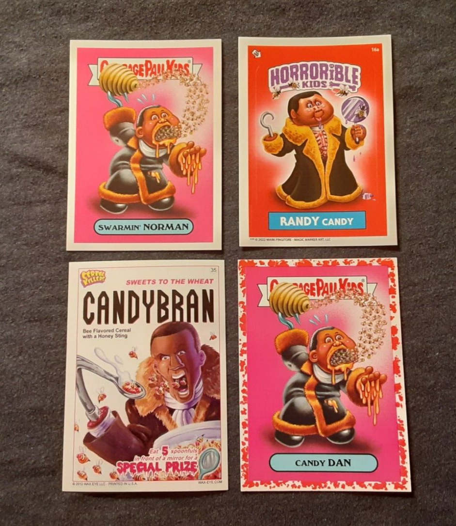 garbage pail kids red OH,THE HORROR-IBLE candyman candy dan tony todd ...