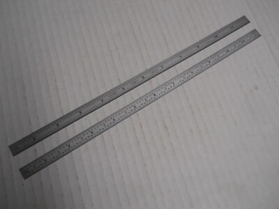 Rules - Satin Chrome Steel Rule