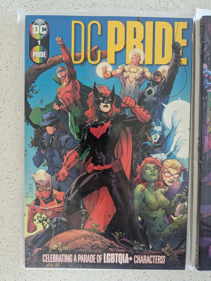 DC Comics Pride 2021, 2022, Festival of Heroes Comic Lot. Harley Quinn ...
