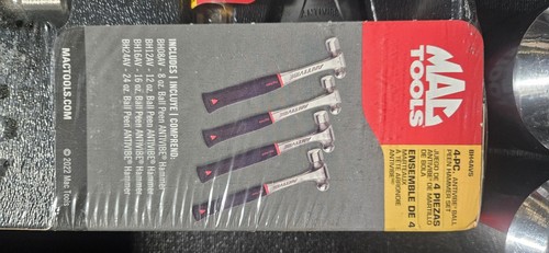 Mac Tools 4 Pc. Antivibe Ball Peen Hammer Set. | eBay