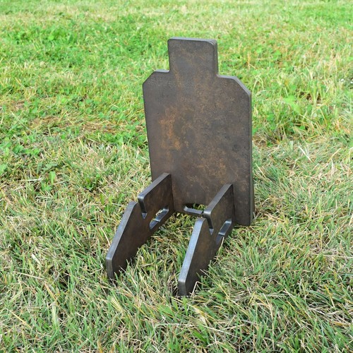 1/2" AR500 Steel Body & Stand Shooting Target 7"x13.5" | eBay