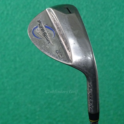 Pure Spin Diamond Face 60° LW Lob Wedge Stepped Steel Stiff | eBay