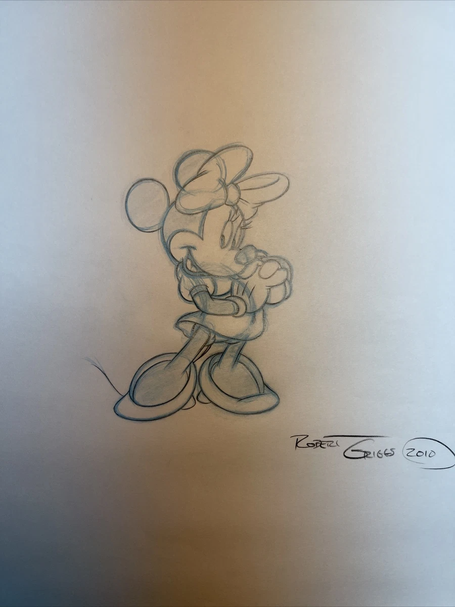 Mickey And Minnie Mouse Pencil Drawings
