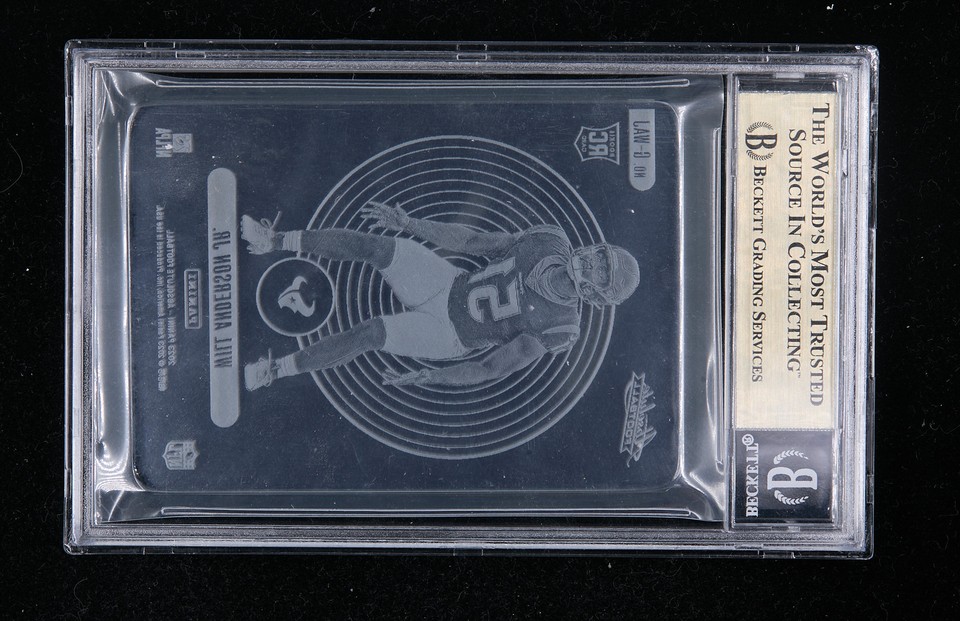 2023 Panini Absolute Football Will Anderson Jr. RC Glass SSP BGS 9.5 ...