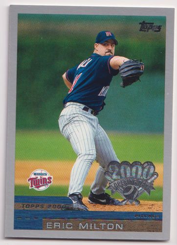 2000 Topps Opening Day #153 Eric Milton Minnesota Twins | eBay
