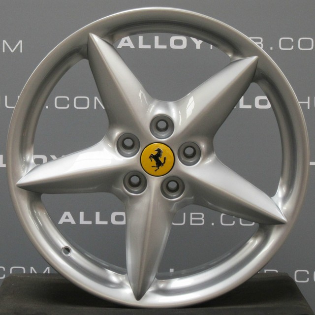 Genuine Ferrari 360 BBS Modena/spider 5 Star Spoke 18inch Alloy Wheels ...