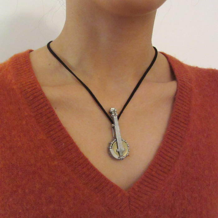 Banjo Necklace - Banjo Pendant | eBay