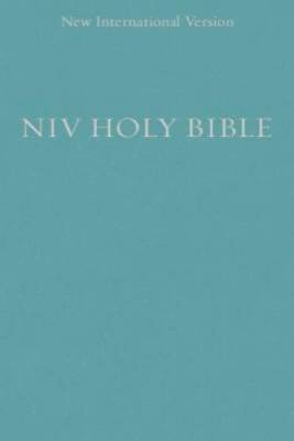 NIV, Holy Bible, Compact, Paperback, Blue - Paperback By Zondervan ...