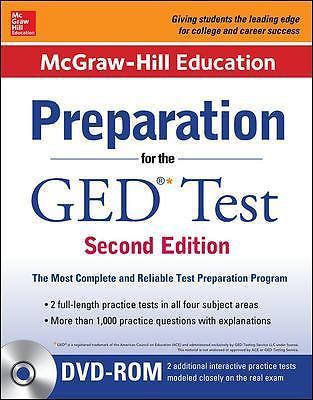 McGraw-Hill Education Preparation for the GED Test with DVD-ROM ...