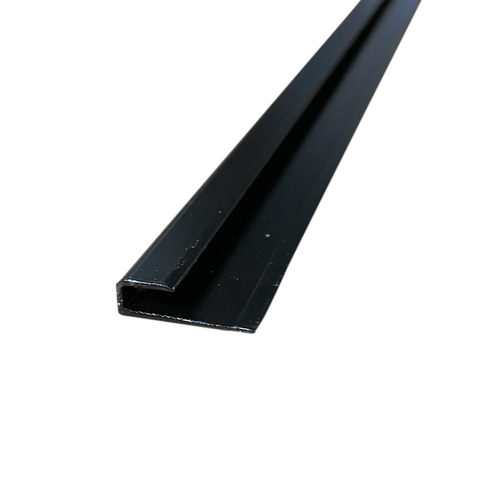 J Channel Trim Aluminum Black Capping 48" Long 7/8" Tall 1/8" Inside | eBay