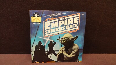 1980 Star Wars The Empire Strikes Back 24 Page Read Along Book and ...