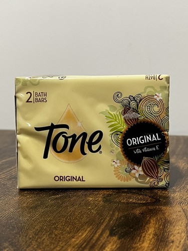 Tone Original Cocoa Butter With Vitamin E Bar Soap, Pack of 6 - 4.25 Oz ...