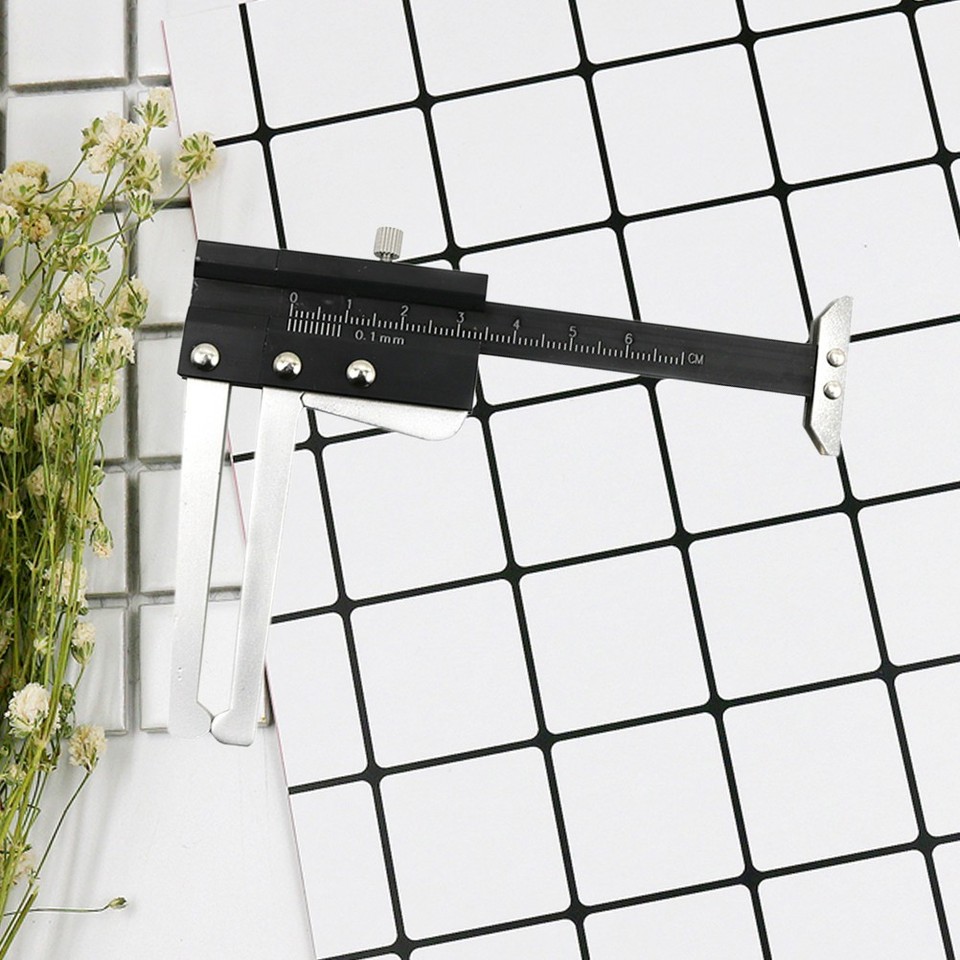 1Pc Alloy Brake Pad Scale Thickeness Gauge Measuring Instrument ...