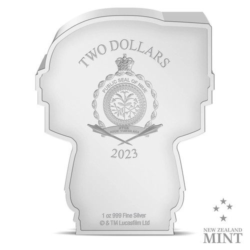 2023 Niue Star Wars Mandalorian Sabine Wren 1oz Silver Gilded Chibi ...