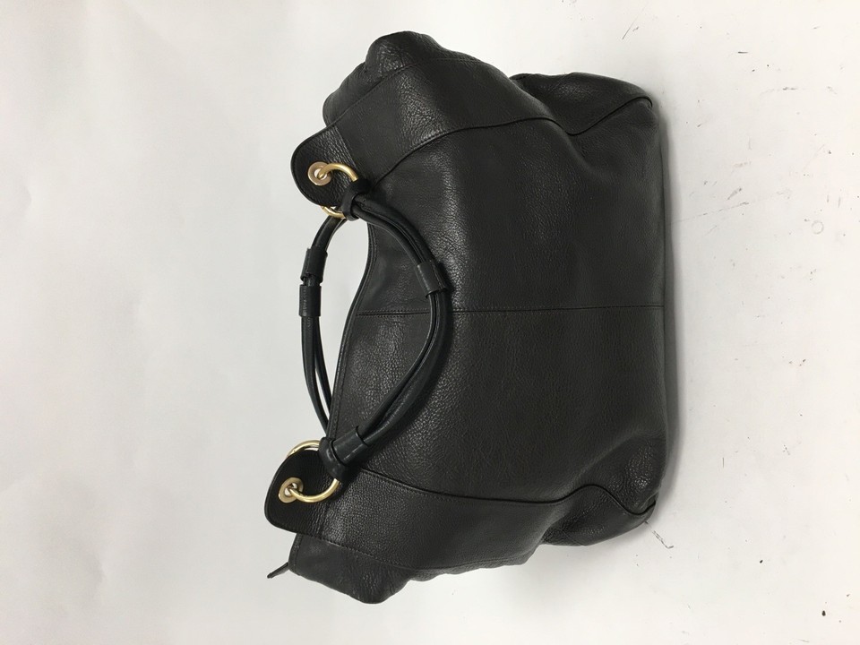 Modalu London Dark Brown Leather Shoulder Bag with Braided Detail Large ...