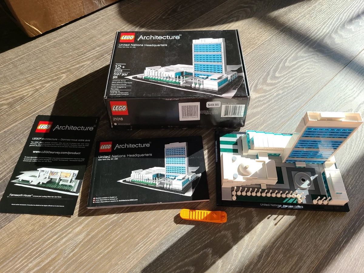 Lego Architecture United Nations Headquarters