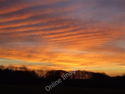 Photo 6x4 Sunrise at Upper Coberley c2008 | eBay UK