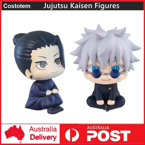 10cm Jujutsu Kaisen Q Version Mini Satoru Gojo Geto Suguru Figure Model ...