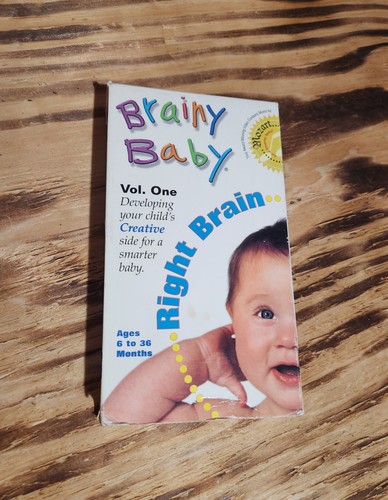 Brainy Baby - Right Brain (VHS, 2000) for sale online | eBay