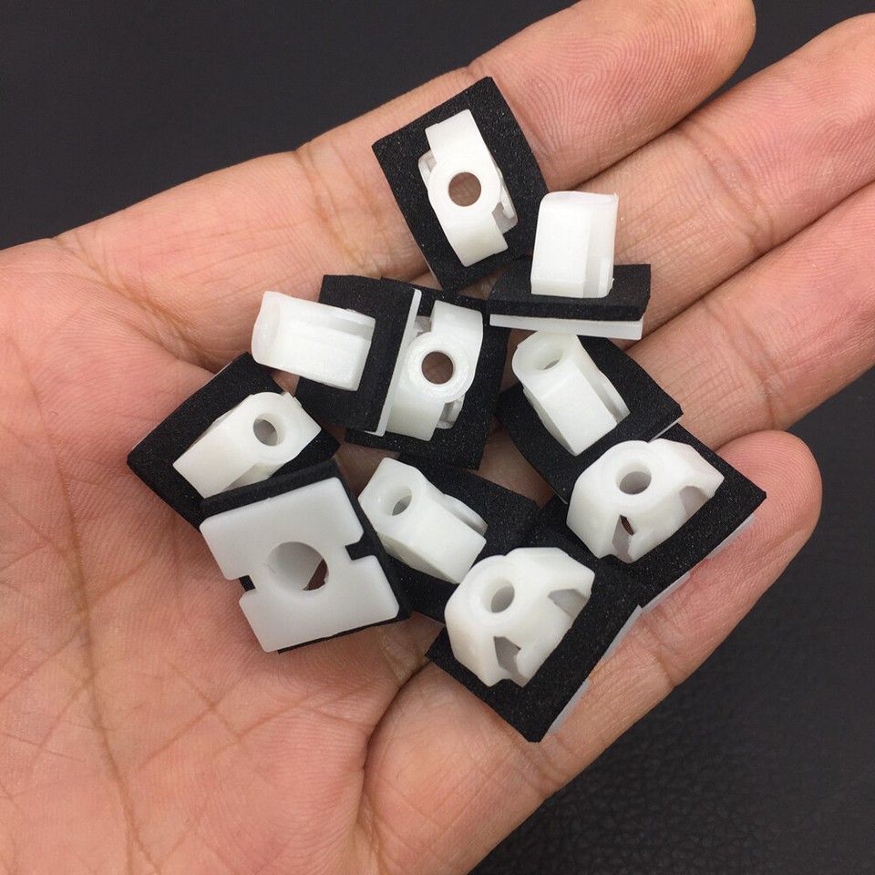 10 Pcs For Hyundai Body Side Moulding Retainer Clips with Sealer 87756 ...