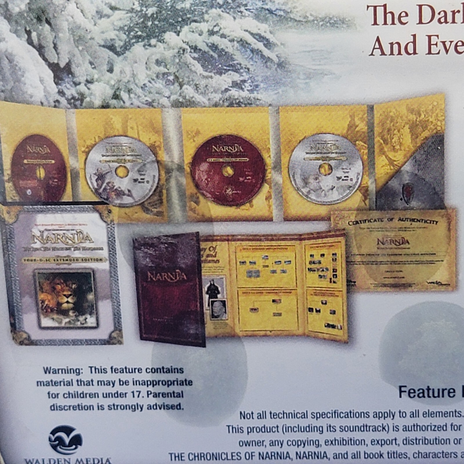 The Chronicles of Narnia: The Lion, The Witch, and the Wardrobe (DVD ...