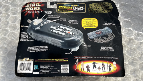 Star Wars Episode 1 Electronic COMMTECH READER Device 1999 TPM New ...