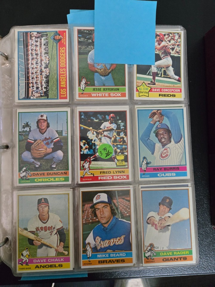 Baseball Card Book with Cards | eBay