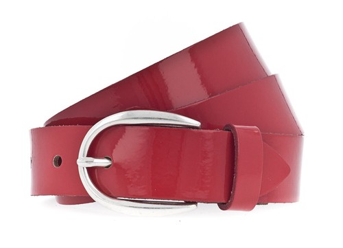 Vanzetti 30mm LackLeather Belt W105 Ruby Red 4055215624042 | eBay