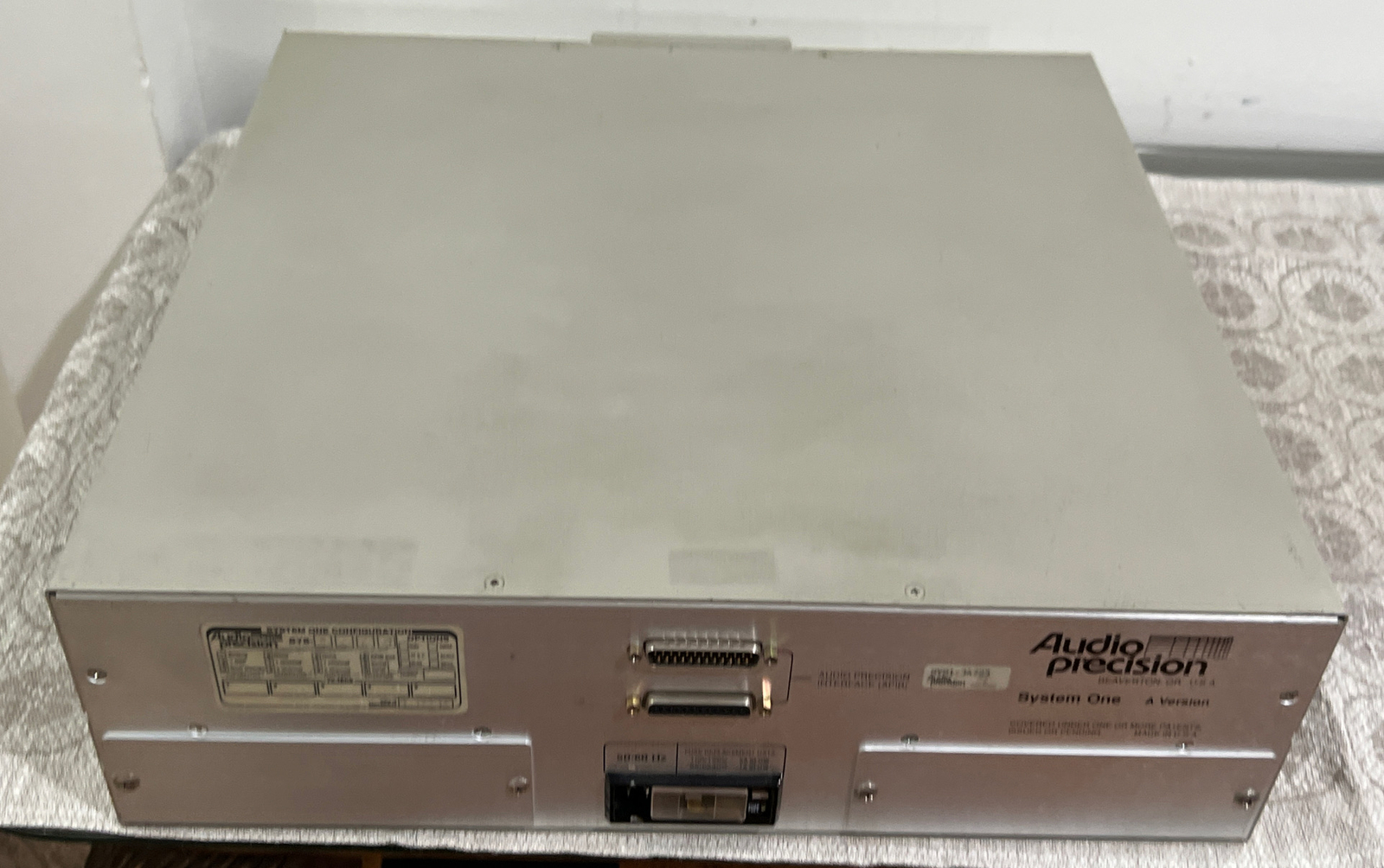 Audio Precision SYSTEM ONE A Version | eBay