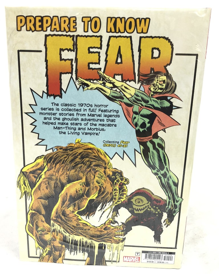 Adventure Into Fear Omnibus New Collects #1-31 HC Hardcover Marvel ...