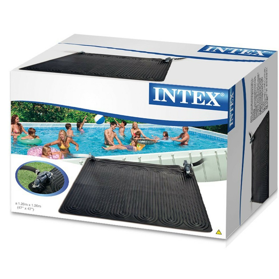 Intex Solar Panel Swimming Pool Heating Mat Hot Water Energy Sun Heater ...
