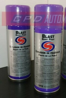 2x AUTOSMART *BLAST BERRY* HOME CAR OFFICE GYM Aerosol Air Freshener ...