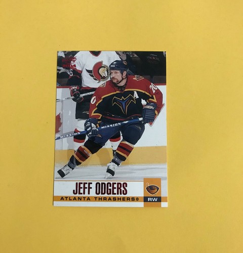 Pacific 2004 Atlanta Thrashers Jeff Odgers RW- 1 Card | eBay
