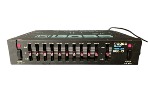 BOSS RGE-10 Graphic Equalizer Vintage Half - Rack Very Good | eBay