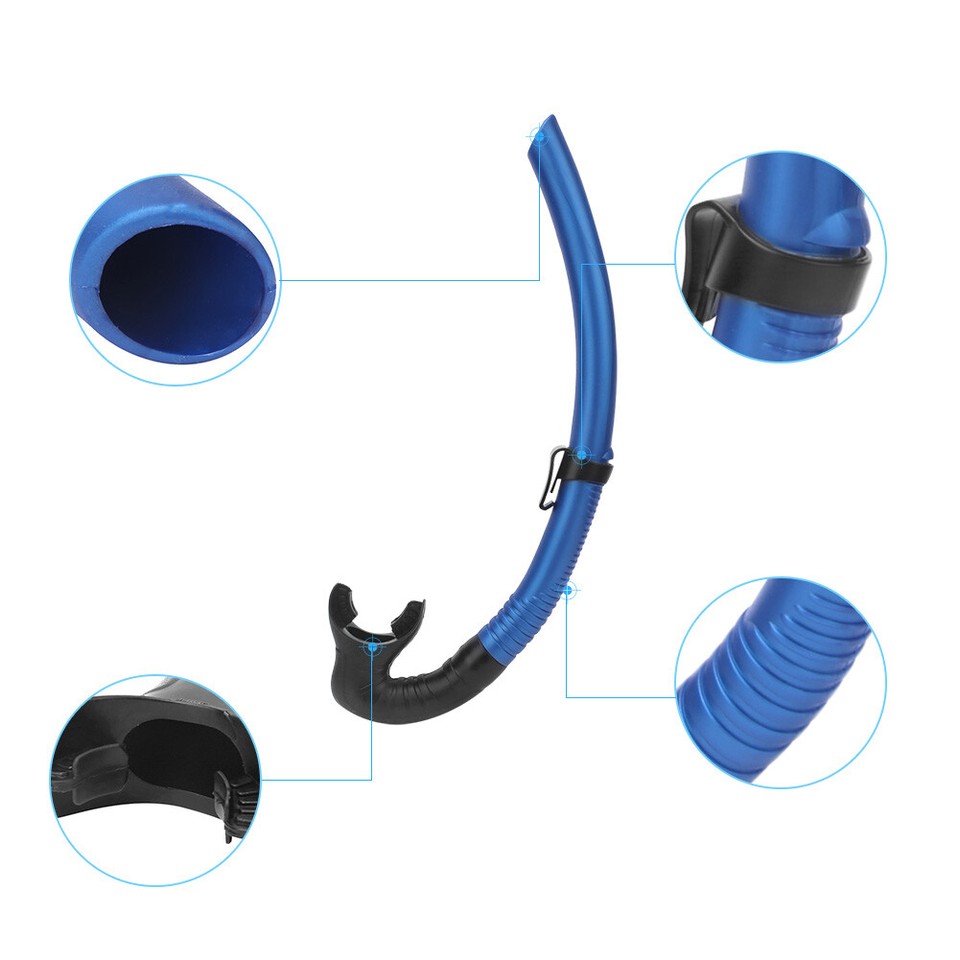 Diving Breathing Tube Snorkeling Wet Breathing Tube Underwater Diving ...