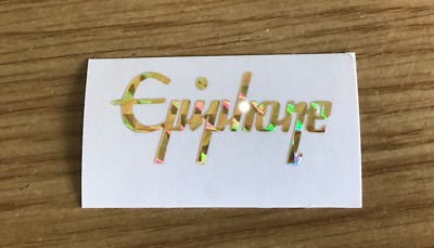 Epiphone Guitar logo Sticker / Decal Perloid X1 | eBay UK