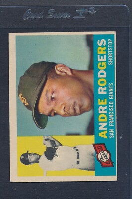1960 Topps #431 Andre Rodgers Giants VG/EX *8951 | eBay