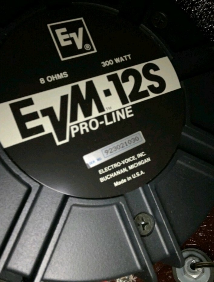 VTG Soundsphere Q12 Ceiling Speaker- FaneST5022 w/Electro Voice EVMS12 ...