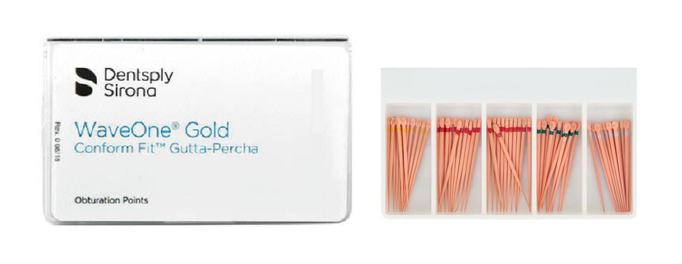 Waveone Gold Wave One Gutta Percha Points Refills Dental Endodontic ...