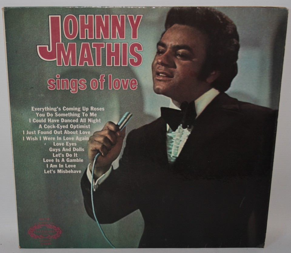 Johnny Mathis Sings Of Love - 1971 Vinyl LP - Hallmark SHM 749 | eBay UK