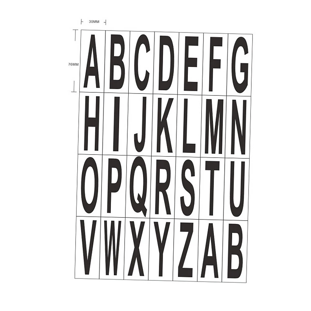 Tagging Alphabet Letters A Z