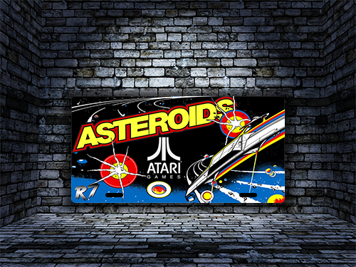 Astroids - Video Game Custom license plates | eBay