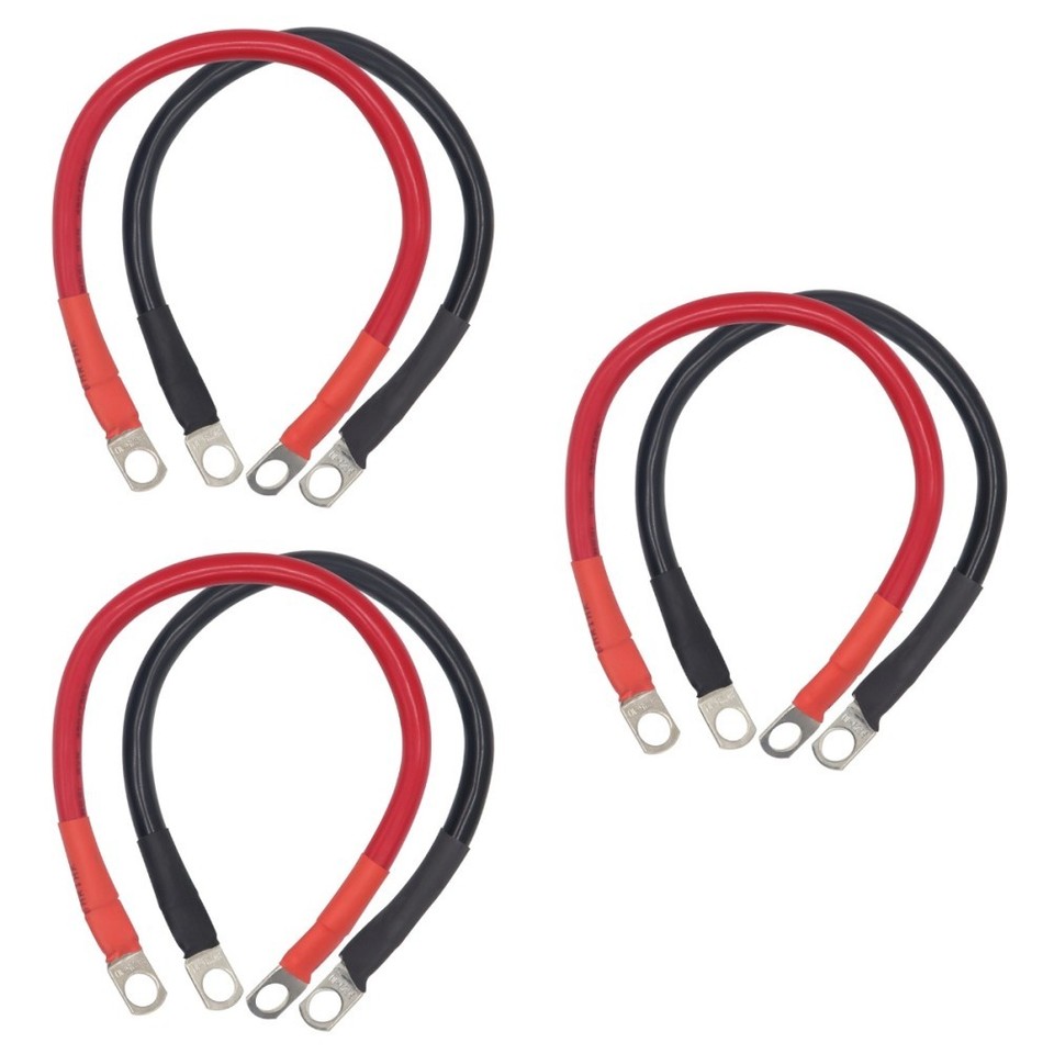 6 pcs Battery Inverter Cables Power Battery Cable Car Accessories | eBay UK